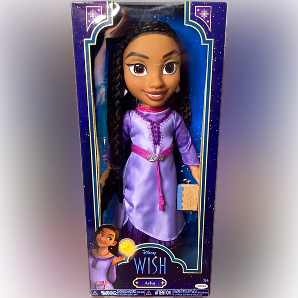 Disney | Toys | Disneys Asha Doll From The Movie Wish Nib | Poshmark